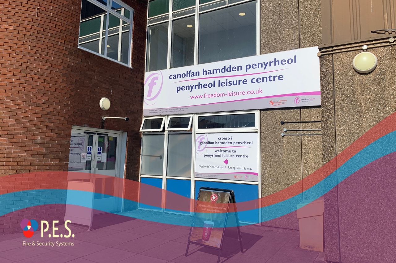 Swansea CCTV upgrade at Penyrheol Leisure Centre - PES Fire & Security ...